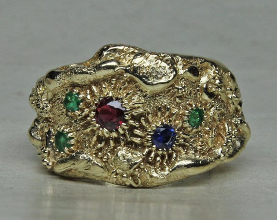 Tide Pool Ring in 14K - Postgate Celtic Jewelry Scottish Jewelry Irish ...